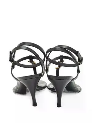 Saint Laurent Cassandra Ankle Strap Sandals