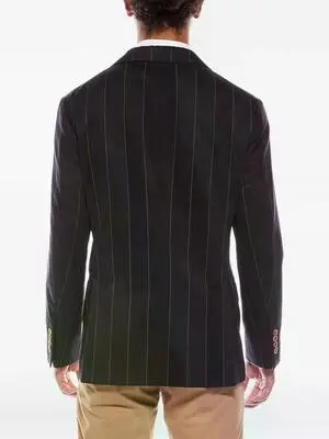 Brunello Cucinelli Striped Single-breasted Blazer