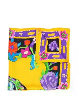 UNGARO Floral-print Scarf