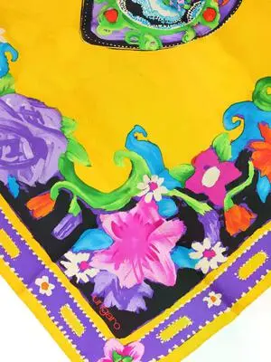 UNGARO Floral-print Scarf