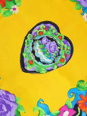UNGARO Floral-print Scarf