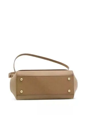 Dolce & Gabbana Small Sicily Leather Tote Bag