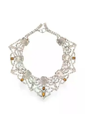 Vintage Crystal-embellished Necklace
