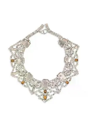Vintage Crystal-embellished Necklace