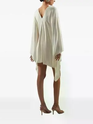 TALLER MARMO Sahara Kaftan Mini Dress - Neutrals