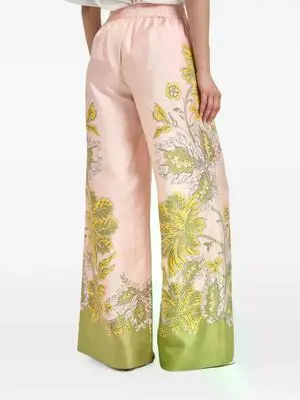 La DoubleJ Floral Print Palazzo Pants