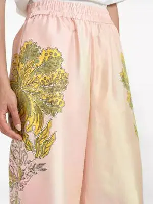 La DoubleJ Floral Print Palazzo Pants