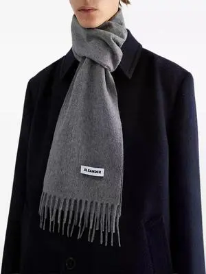 JIL SANDER Fringed-edge Scarf