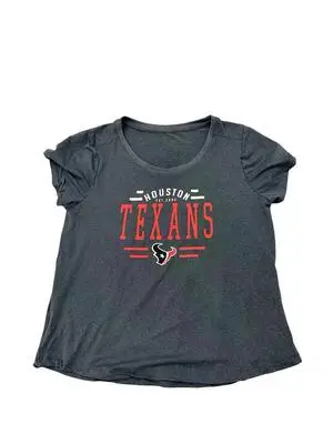 New Era Texans Nfl Logo-print T-shirt