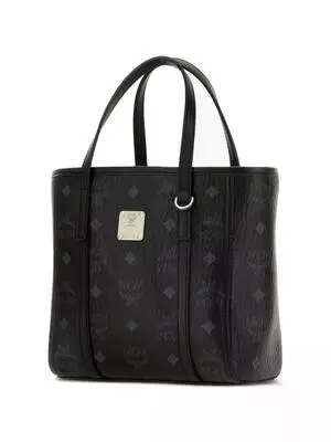 Mcm Toni Monogram Leather Tote Bag
