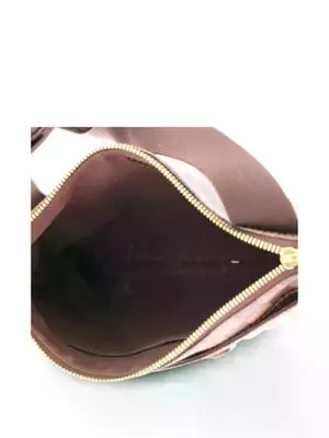 LOUIS VUITTON Brooklyn Pochette Plate Damier Crossbody Bag