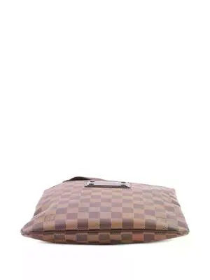 LOUIS VUITTON Brooklyn Pochette Plate Damier Crossbody Bag