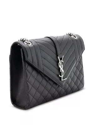 Saint Laurent Monogram Envelope Satchel
