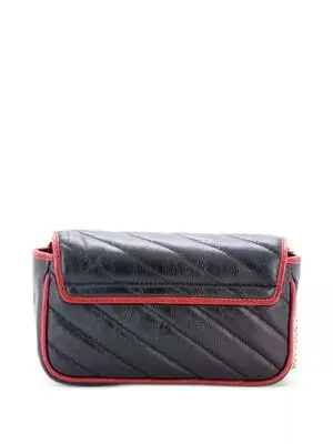Gucci Gg Marmont Super Mini Crossbody Bag - Black