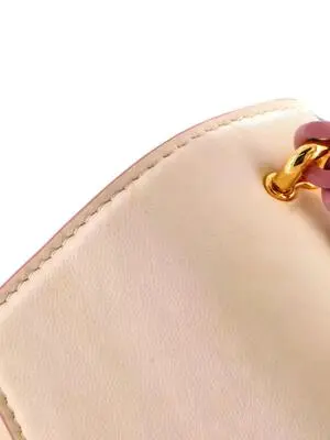 BVLGARI Serpenti Forever Maxi Chain Heart Pouch Leather Crossbody Bag
