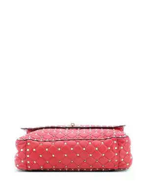 Valentino Garavani Rockstud Spike Flap Bag - Red