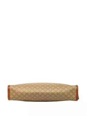 Celine Macadam Coated Canvas Clutch Bag