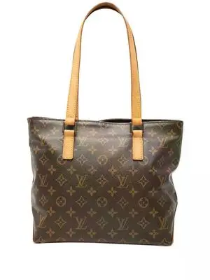 LOUIS VUITTON Monogram Canvas Cabas Piano Tote Bag