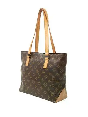LOUIS VUITTON Monogram Canvas Cabas Piano Tote Bag