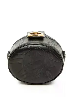 Dior 2022 Floral Embossed Calfskin Vanity Bag