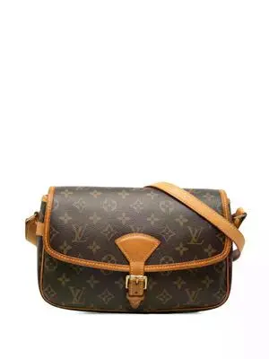 LOUIS VUITTON Monogram Sologne Crossbody Bag - Brown