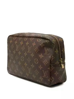 LOUIS VUITTON Monogram Trousse Toilette 28 Clutch Bag