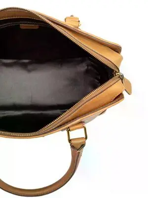 Celine Macadam Coated Canvas Handbag