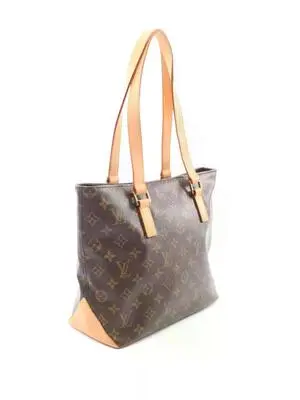 LOUIS VUITTON Monogram Cabas Piano Tote Bag