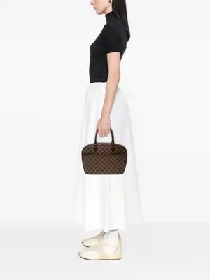 LOUIS VUITTON Damier Ebene Sarria Horizontal Handbag