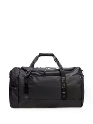 BLAUER. Logo Print Holdall Bag - Black