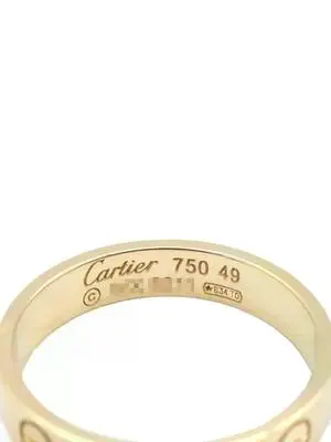Cartier 18k Yellow Love Ring