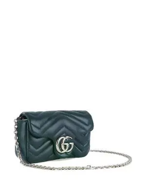 Gucci Mini Gg Marmont Chain-strap Crossbody Bag