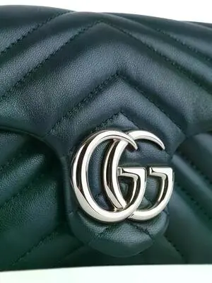 Gucci Mini Gg Marmont Chain-strap Crossbody Bag