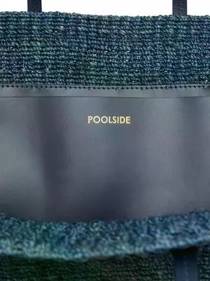 Poolside East West Charm Tote Bag