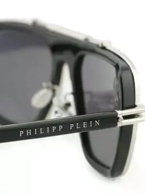 Philipp Plein Icon Logo Detail Sunglasses