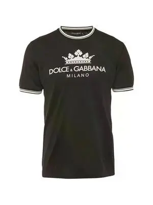 Dolce & Gabbana Logo-print T-shirt - Black