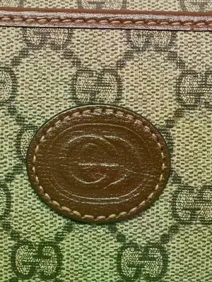 Gucci Gg Canvas Half Moon Shoulder Bag