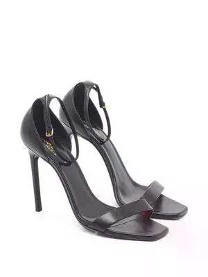 Saint Laurent Amber Ankle-strap Sandals