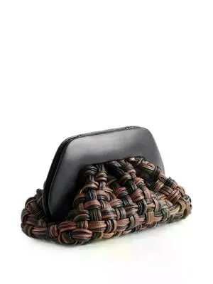 THEMOIRE Bios Woven Clutch Bag