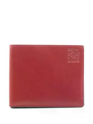 Loewe 2000s Anagram Wallet - Red