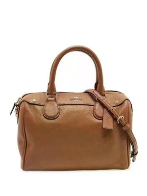 COACH VINTAGE Mini Bennett Satchel Bag - Brown