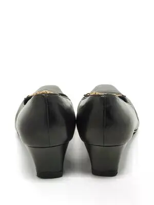 FERRAGAMO Gancini Plaque Pumps