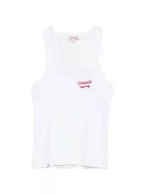 CHARLES JEFFREY Embroidered Cotton Vest
