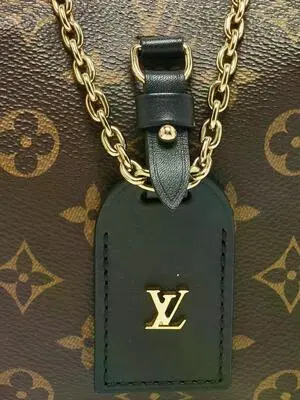LOUIS VUITTON Monogram Petite Malle Souple Tote Bag