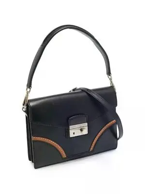 Prada Sound Contrast-stitch Shoulder Bag