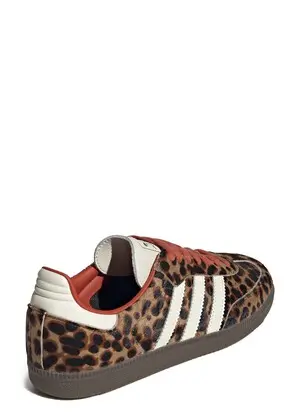 Adidas Samba Og Leopard Print Pony Hair Sneakers