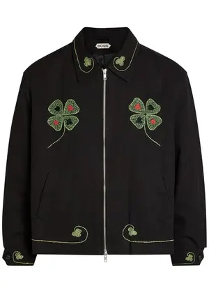 BODE Lucky Draw Embroidered Twill Jacket