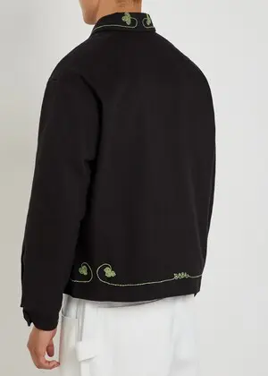 BODE Lucky Draw Embroidered Twill Jacket