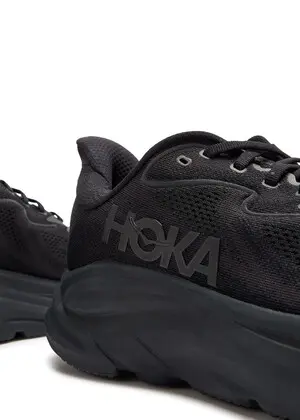 HOKA® Clifton 10 Mesh-knit Lace-up Sneakers