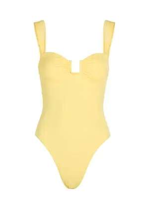AWAY THAT DAY Away That Day Cannes One-Piece Swimsuit Yellow